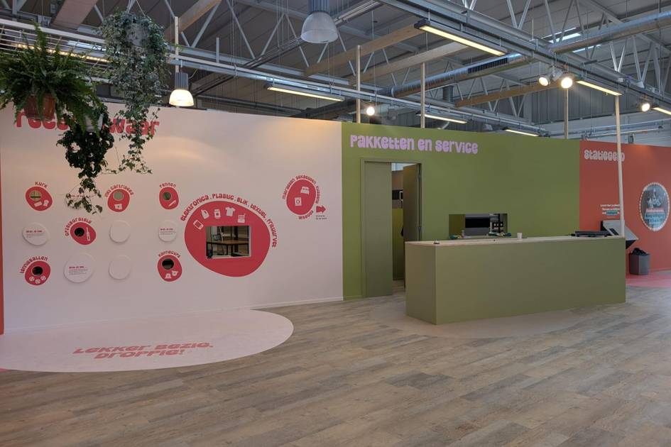 Droppie rolt verder uit, opent recyclewinkel in Utrecht