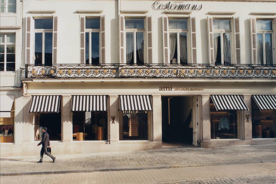 Ami Paris opens first Belgian flagship in Brussels