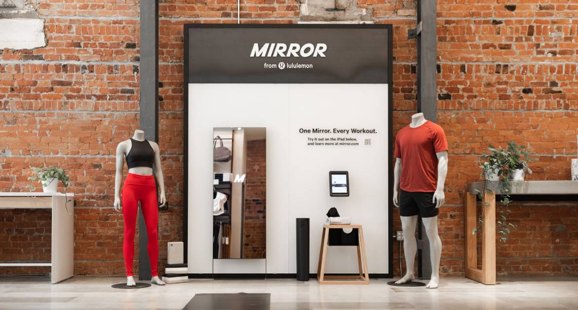 Lululemon brings interactive home gym to Canadian stores