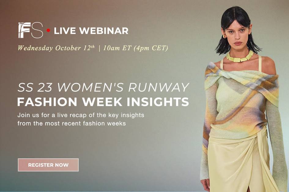 Join Fashion Snoops SS23 trend webinar