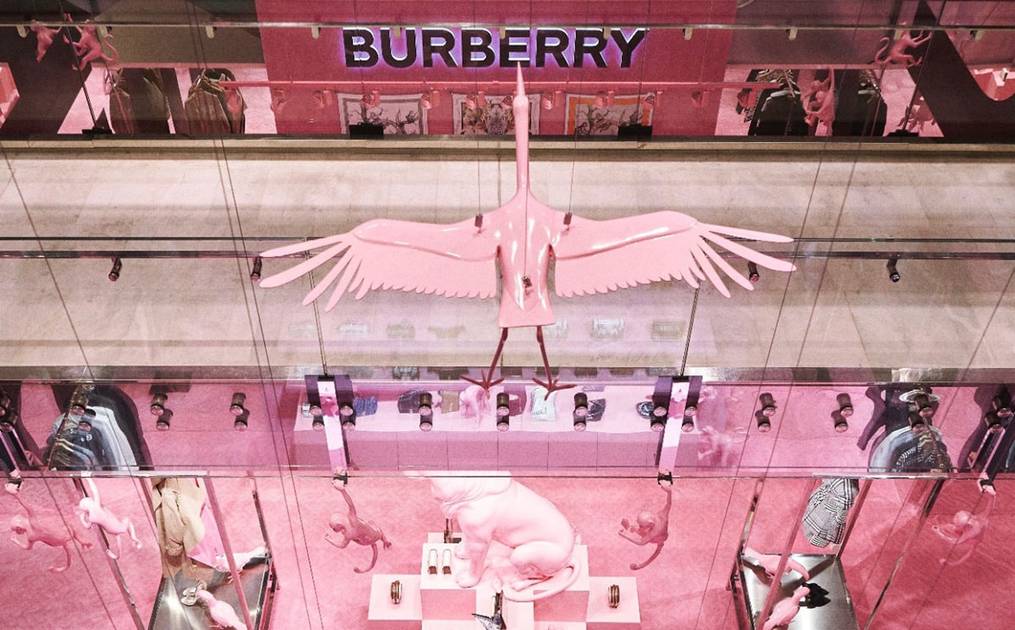 Burberry takes over iconic Paris department store Printemps with ...