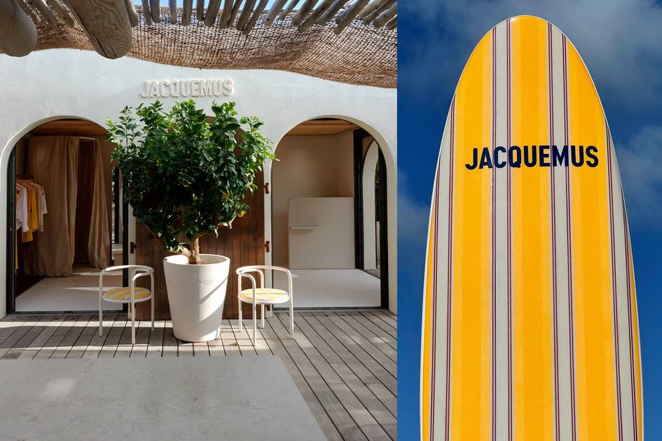 Jacquemus inaugure un nouveau pop-up store à Saint Tropez
