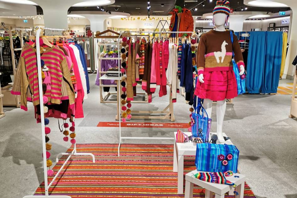 La marca franco-peruana Anaychay llega con un pop up a la tienda ...