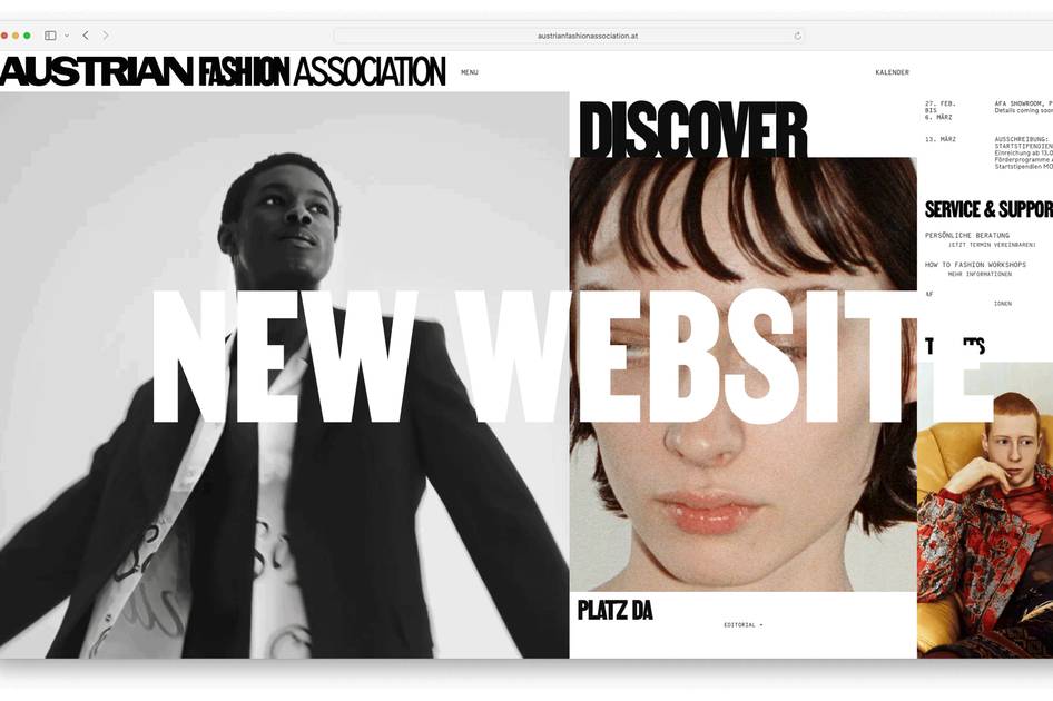 The Austrian Fashion Association Launches Its Revamped Website with a ...